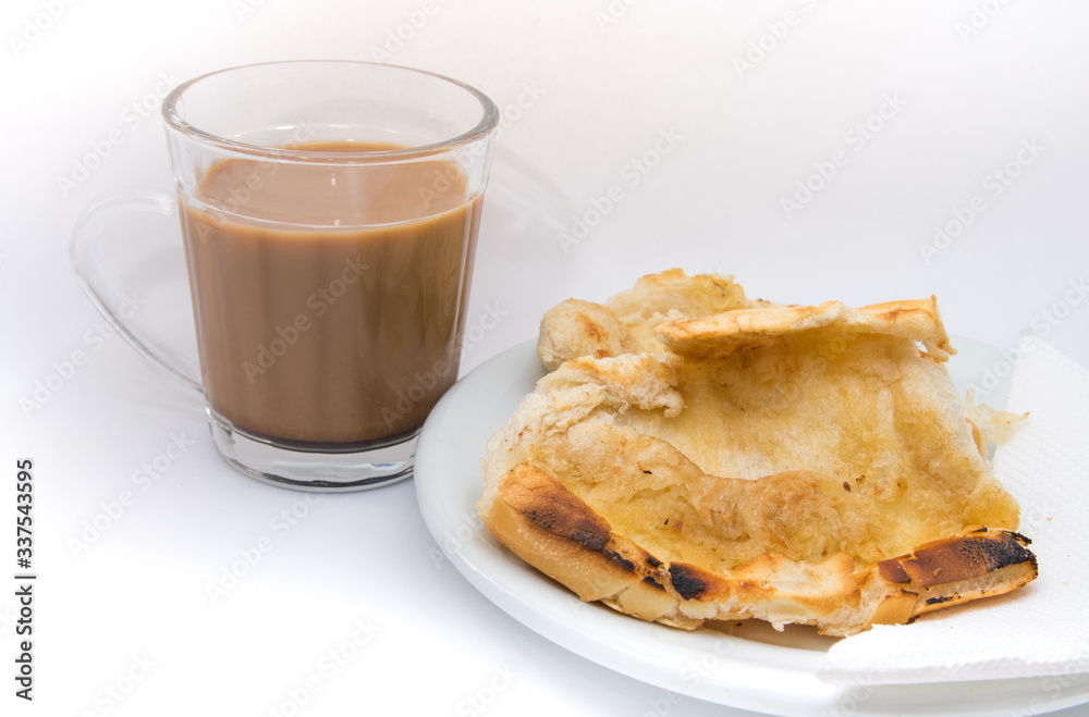 Popular brazilian bread with melted butter called pao na chapa. Pao na ...