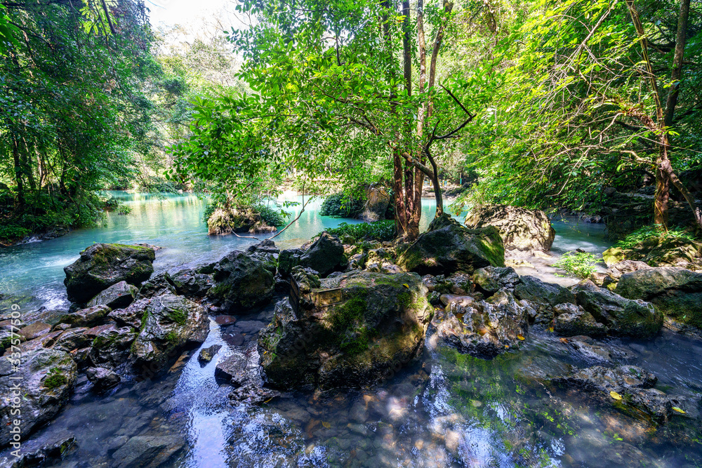 Pac Bo famous historical vestige where president Ho Chi Minh was living ...