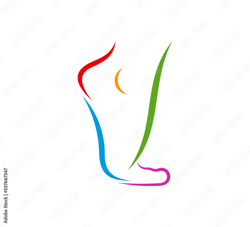 Foot logo vector template, Creative of Foot logo design concepts Stock ...