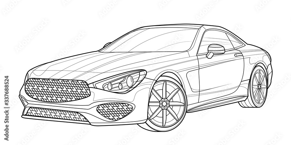 How To Draw A Funny Car