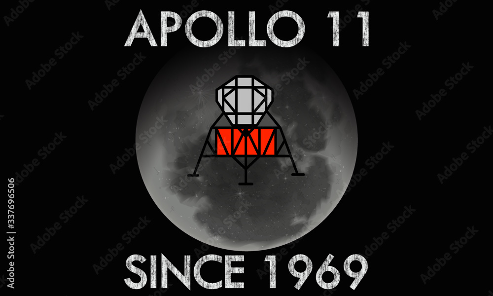 Surface Moon Landing Lunar Mission Apollo Lunar Probe Module Moon Full ...