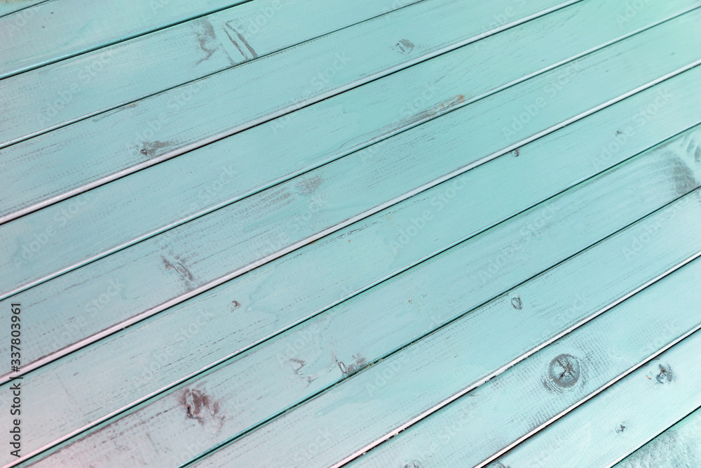 Light blue wood Board surface texture, wood Board background with a ...