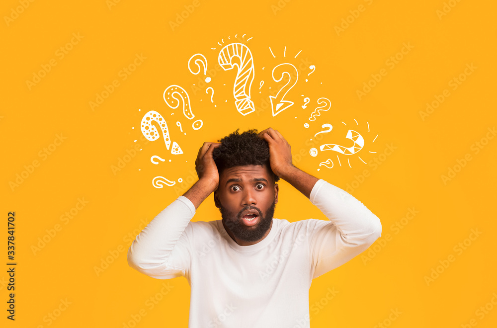 Question Mark Over Head