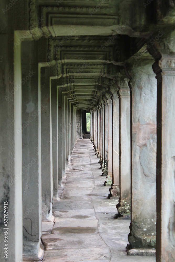 Corridor Of Historic Building Stock Photo | Adobe Stock