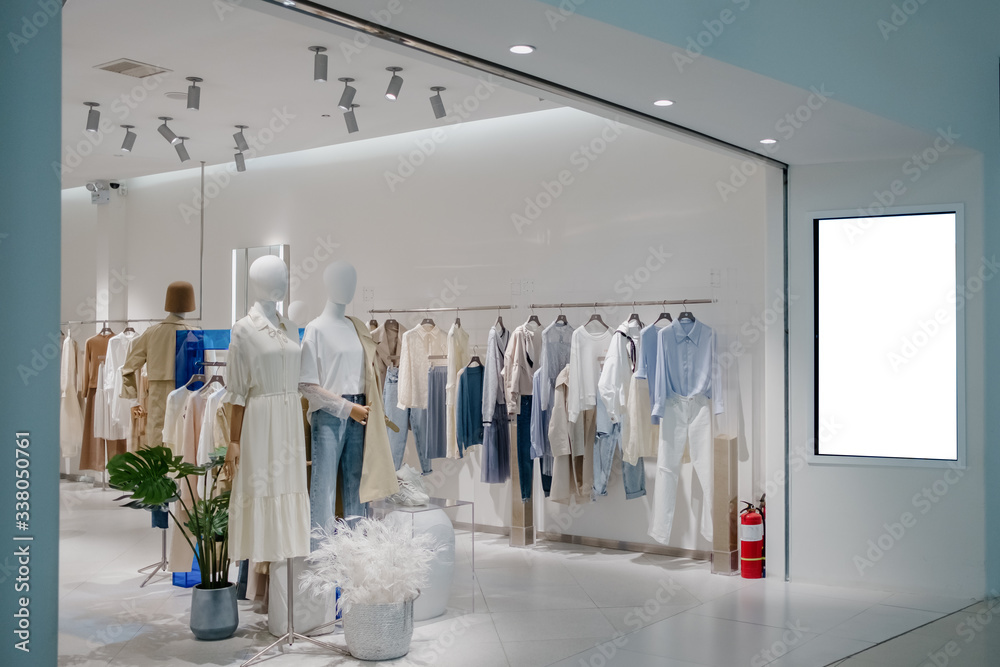 clothes store Stock Photo | Adobe Stock