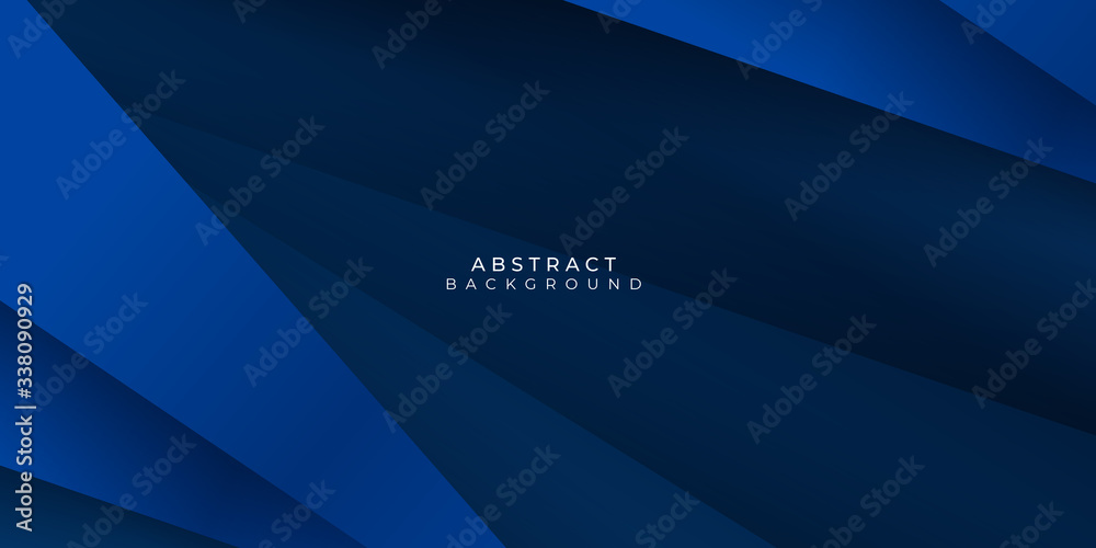 Light blue triangle modern abstract background with dark blue shadow ...