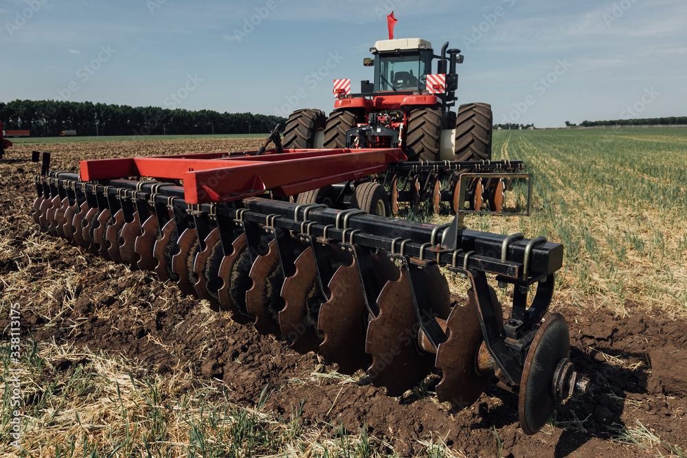 mechanical device for cultivating agricultural land arable land plow in ...