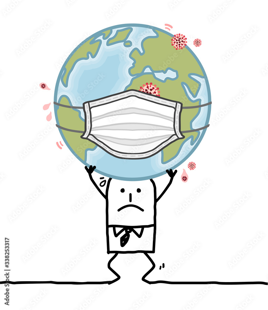 Sick Earth Cartoon