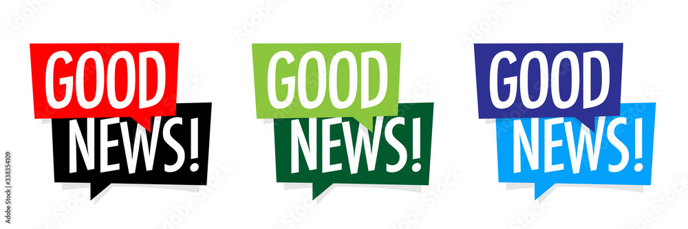 Good news ! Stock Vector | Adobe Stock