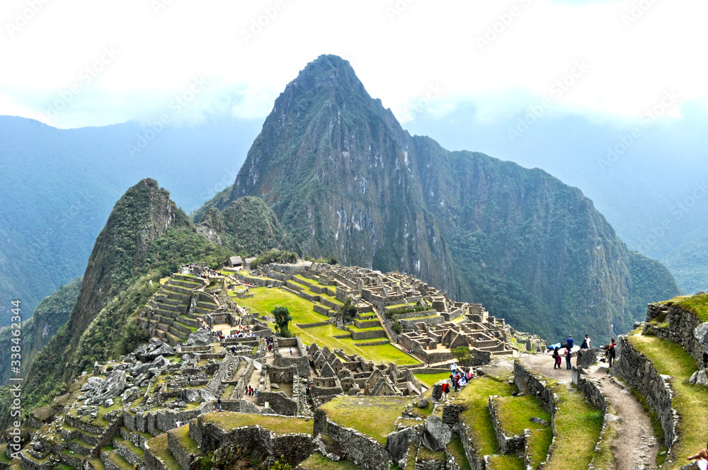 MACHU PICCHU PERU INCA Stock Photo | Adobe Stock