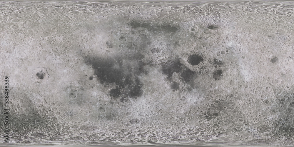 The surface of the moon of the earth's satellite close-up .Texture or ...