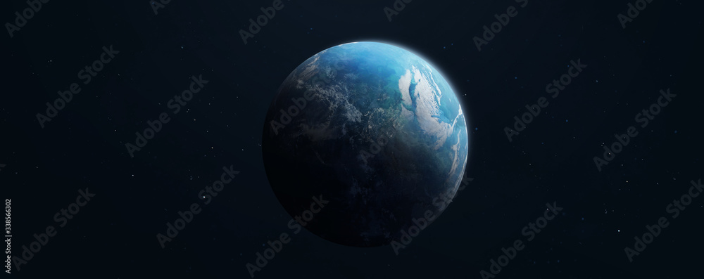 Earth planet wide wallpaper on dark background. Elements of this image ...