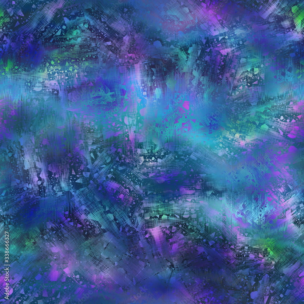 Holographic surreal ombre iridescent blend of purple green and blue ...