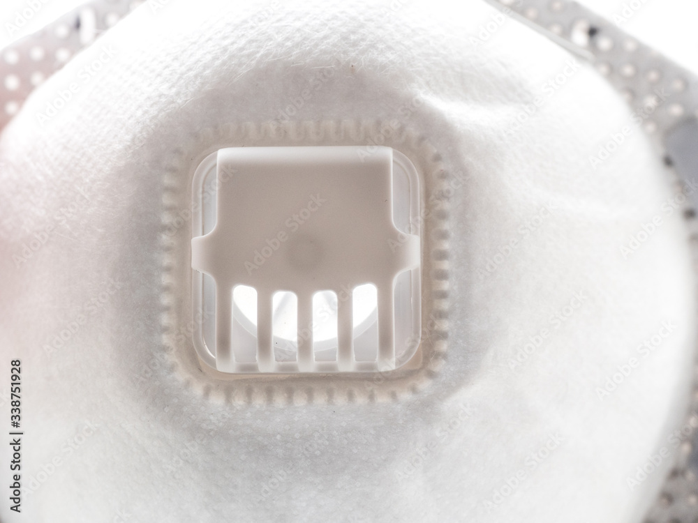 Foreground of the valve of a mask Stock Photo | Adobe Stock