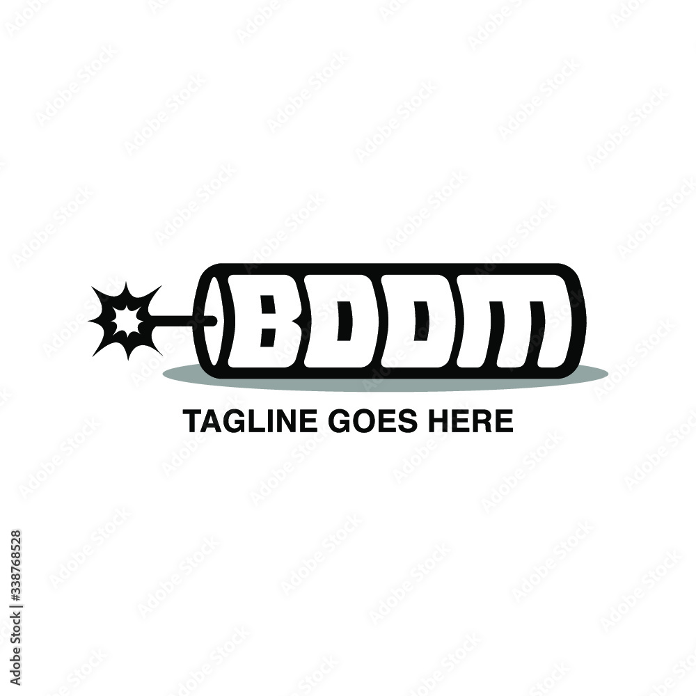 boom logo design inspiration, Design element for logo, poster, card ...