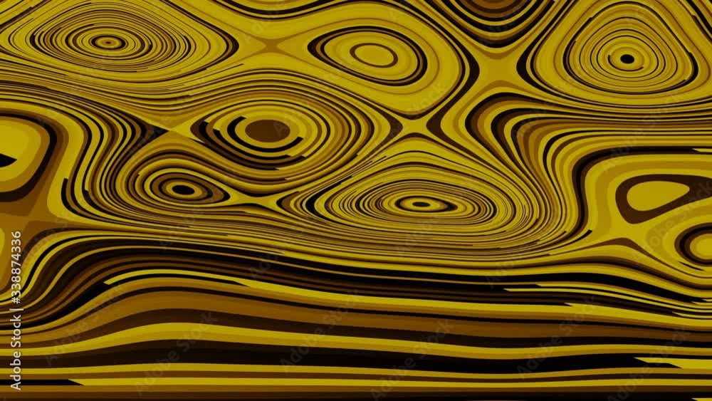 Yellow texture abstract fantasy, video background with uneven yellow ...