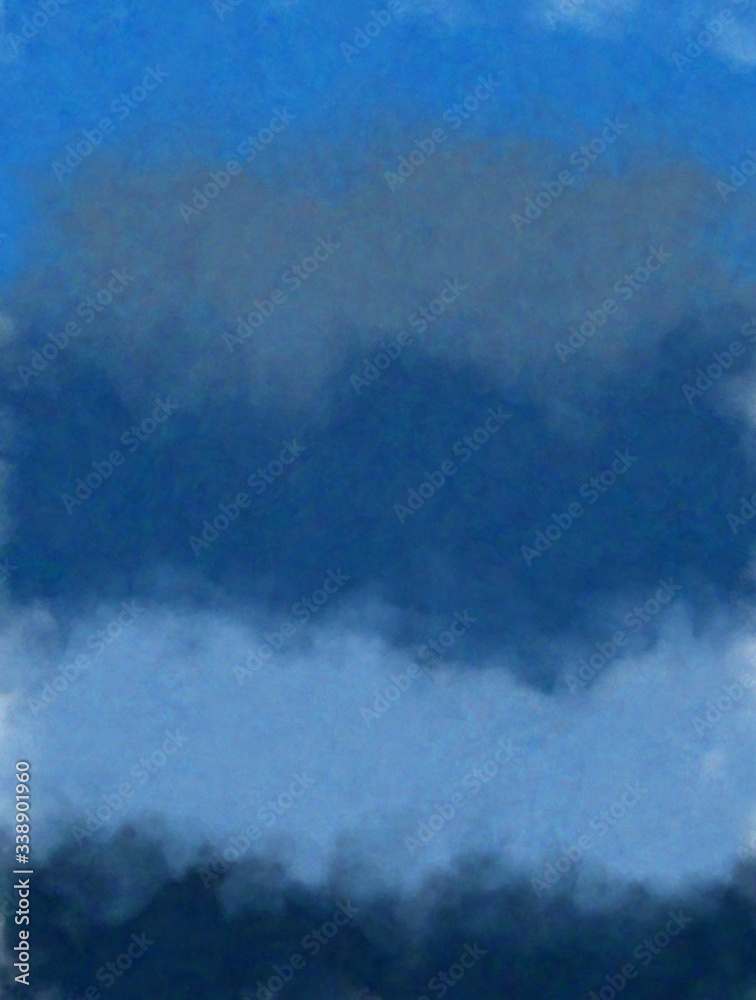 Trendcolor Classic Blue Color Palette After Adobe Color watercolour on ...