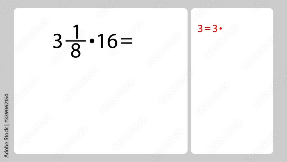 A visual video lesson on arithmetic actions with negative and positive ...