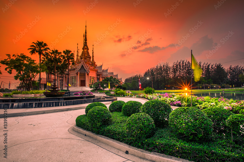 Wallpaper Wat Lan Boon Mahawihan Somdet Phra Buddhacharn(Wat Non Kum)is ...