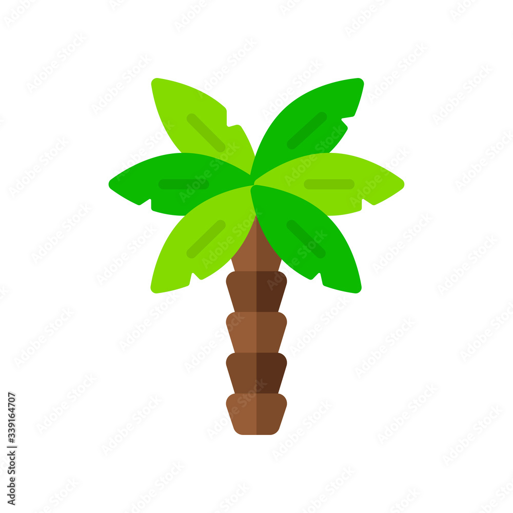 cartoon palm image Stock Vector | Adobe Stock