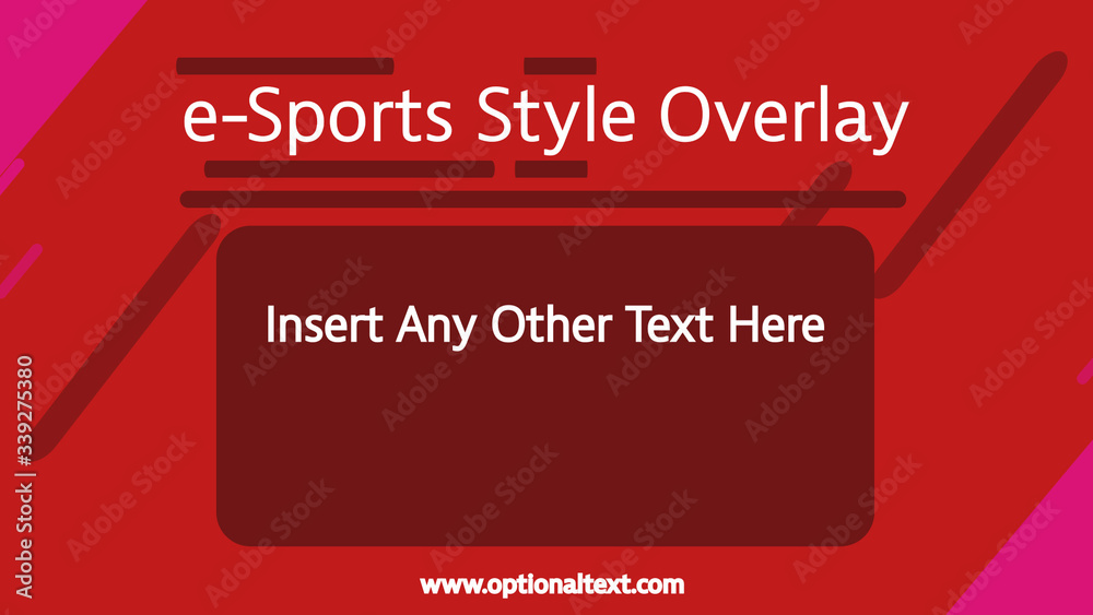 Flat Geometric Shapes Overlay Stock Template | Adobe Stock