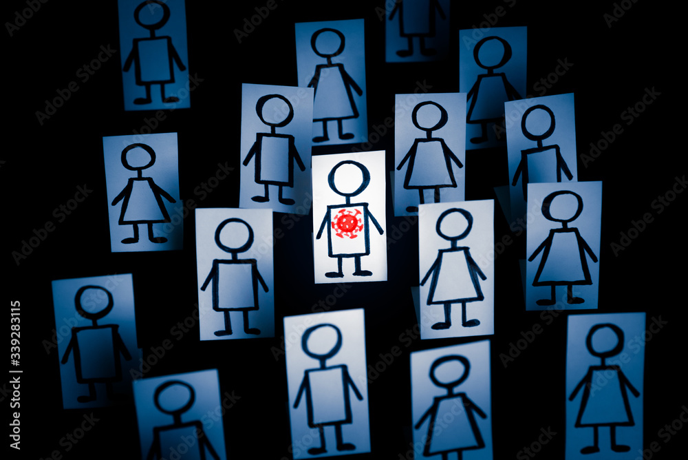 Social distancing, keep distance in public places to protect COVID19 ...