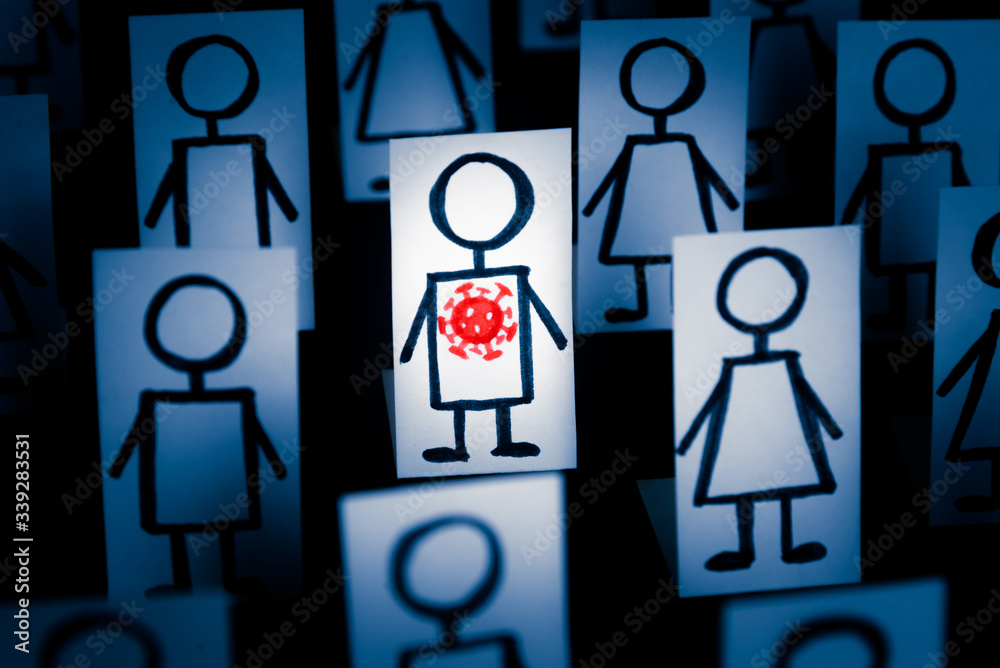 Social distancing, keep distance in public places to protect COVID19 ...