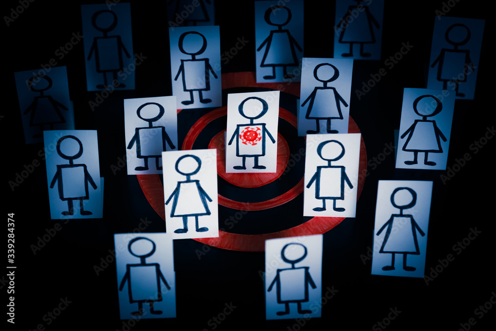 Social distancing, keep distance in public places to protect COVID19 ...