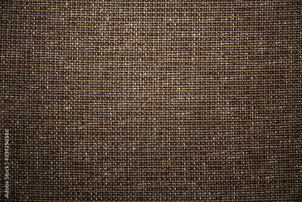 Brown textile fabric background. High resolution close up of brown ...