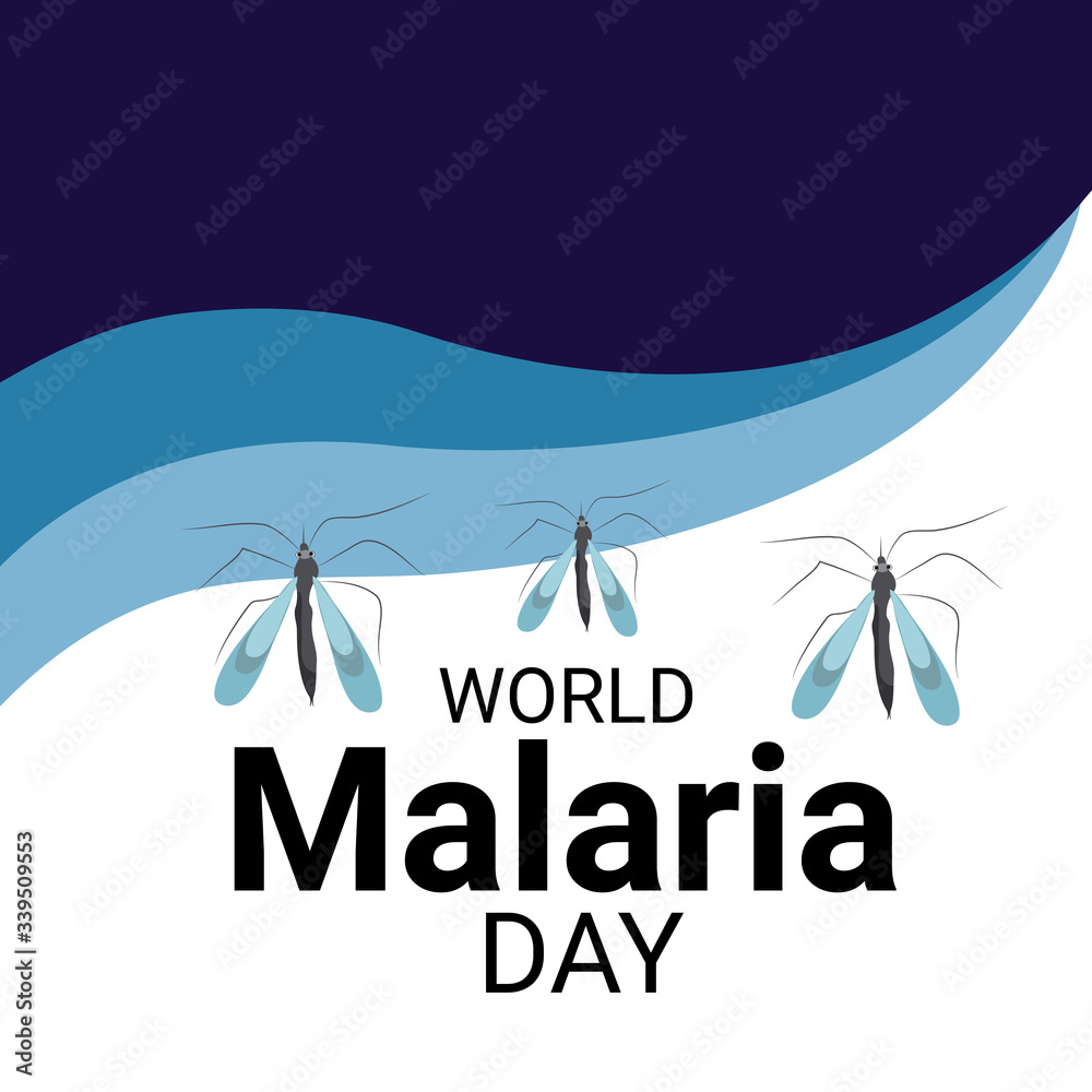 Vector illustration of a Background for World Malaria day. Stock ...