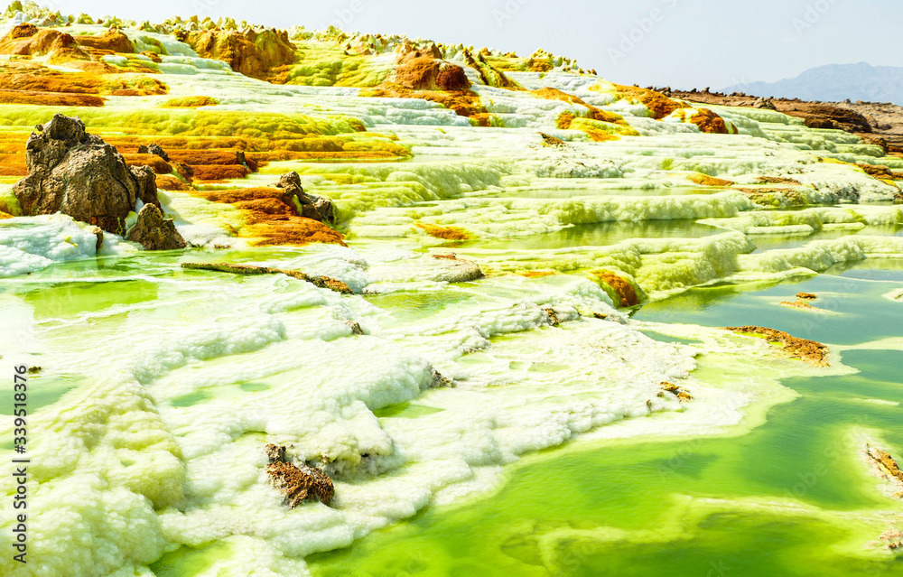 Dallol, Danakil Depression, Ethiopia Stock Photo | Adobe Stock