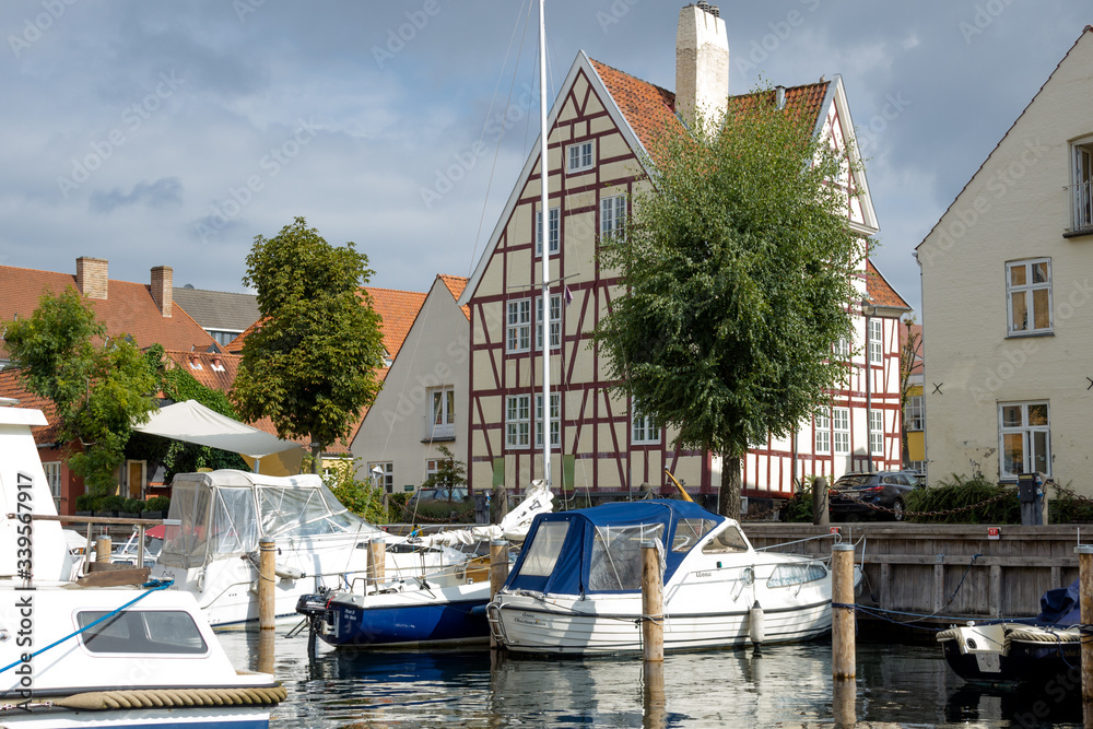 Kobenhavn/ Kopenhagen, a colourful danish city, right at the seefront ...
