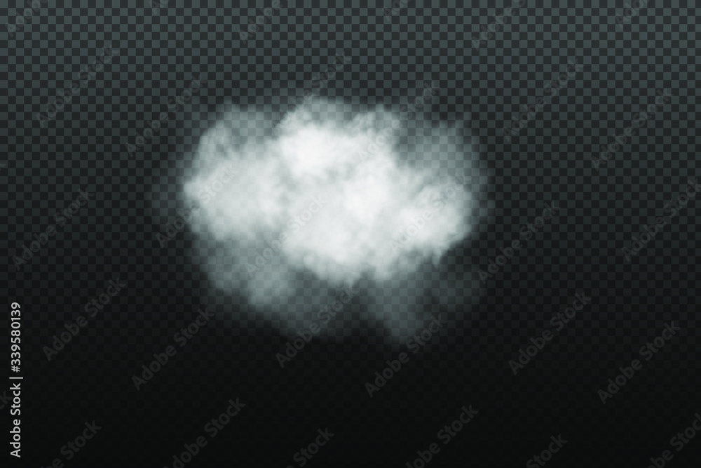 Dust cloud with particles with dirt,cigarette smoke, smog, soil and ...
