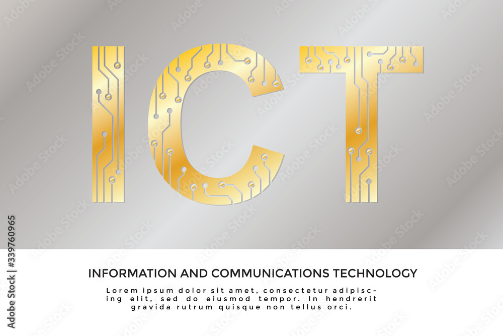 Information Communication Technology Logo