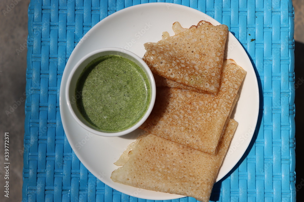Butter milk Dosa, neer dosa, south Indian food, traditional Maharashtra ...
