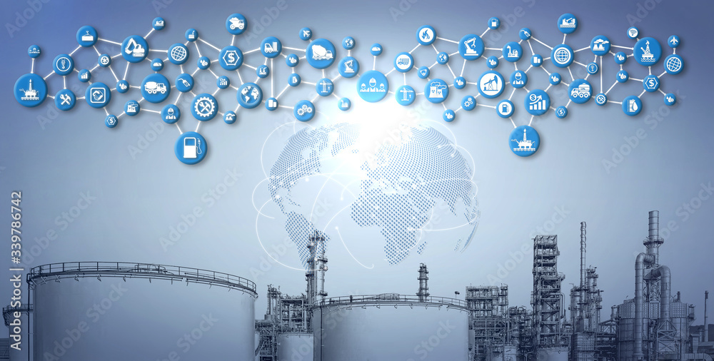 The double exposure of Industry 4.0 with Oil and gas refinery ...