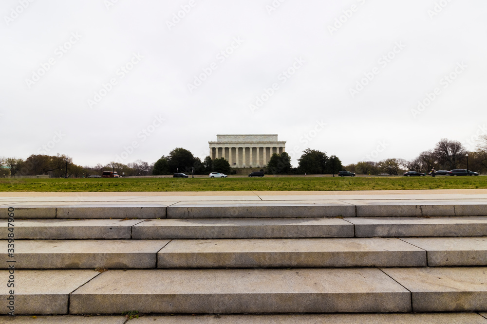 Urban vista from the Upper Watergate Steps looking eastwards across ...