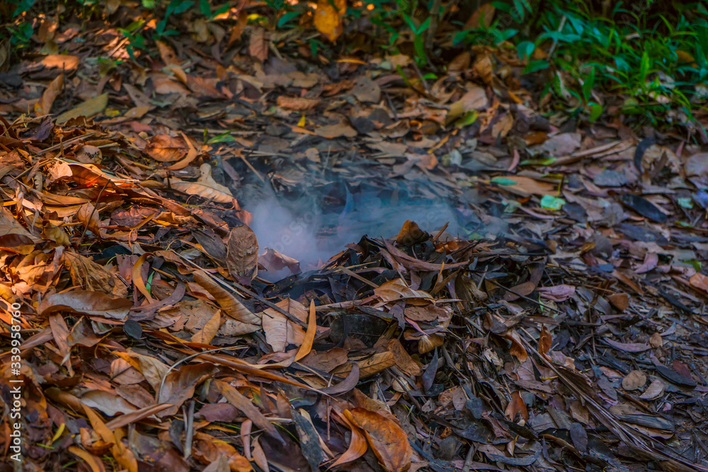 Cu Chi tunnel, historic famous place in Vietnam war, army dig ...