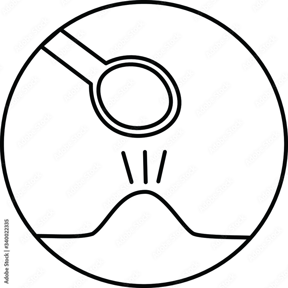 acne squeezing tool (Vidal needle) squeezes a pimple. black circle ...