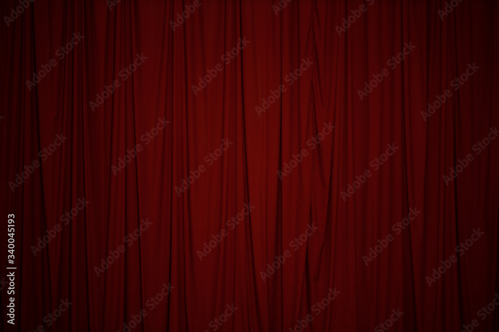 Theater curtain and stage light. Texture background for design. Stock ...