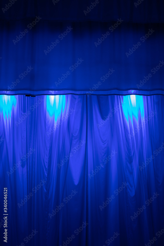 Theater curtain and stage light. Texture background for design. Stock ...