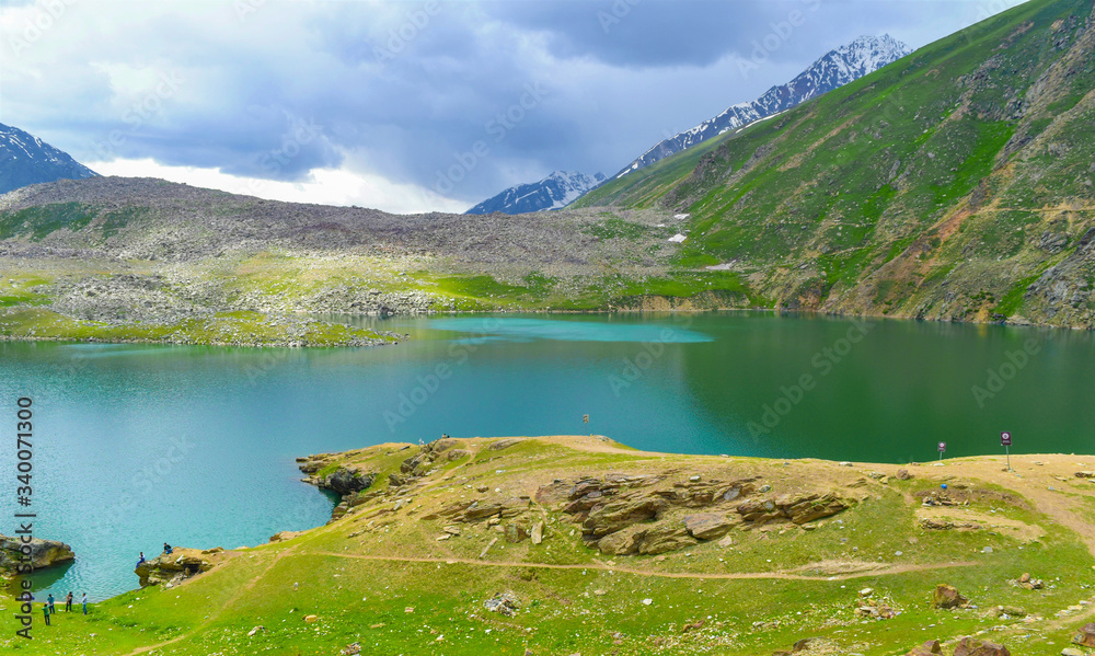 Lulusar Lake, Naran, Kaghan Valley, KPK Province, Pakistan Stock Photo ...