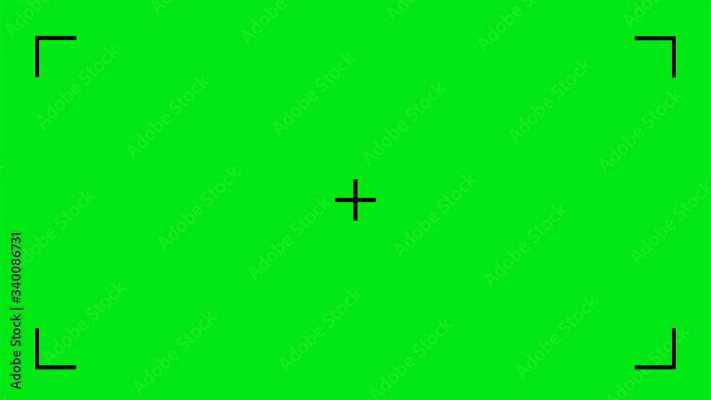 Green chroma key. VFX motion tracking markers vector de Stock | Adobe Stock