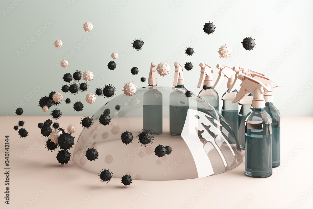 MERS-Cov, COVID-19, Novel coronavirus, 2019-nCoV, virus being killed by ...