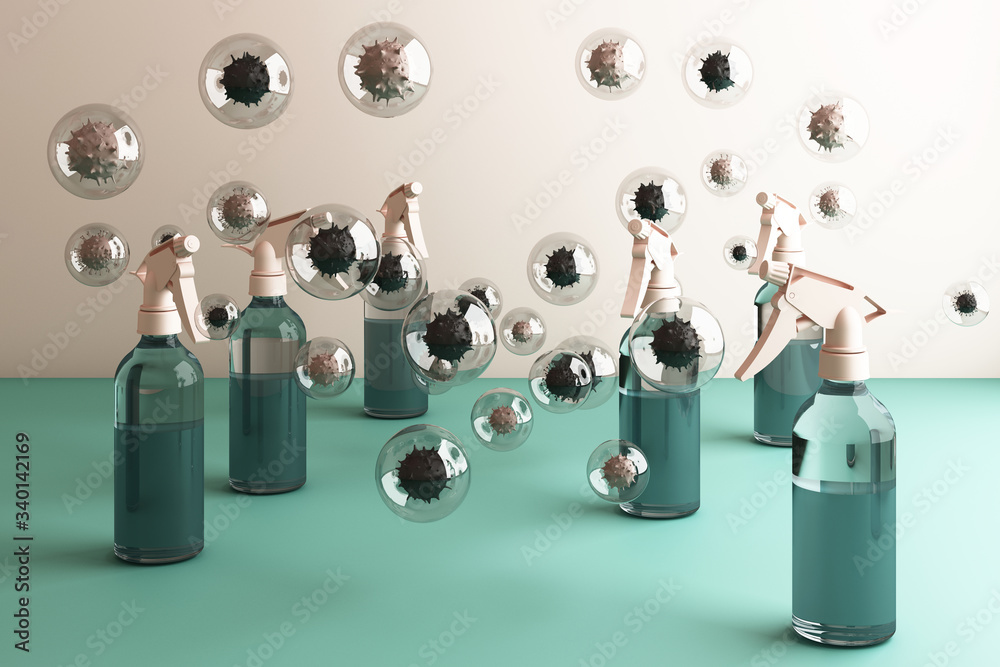 MERS-Cov, COVID-19, Novel coronavirus, 2019-nCoV, virus being killed by ...