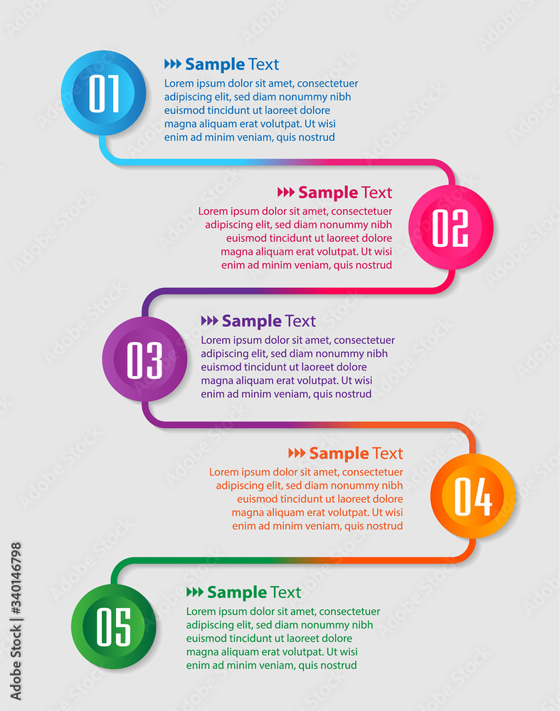 modern text box template, banner Infographics Stock Vector | Adobe Stock