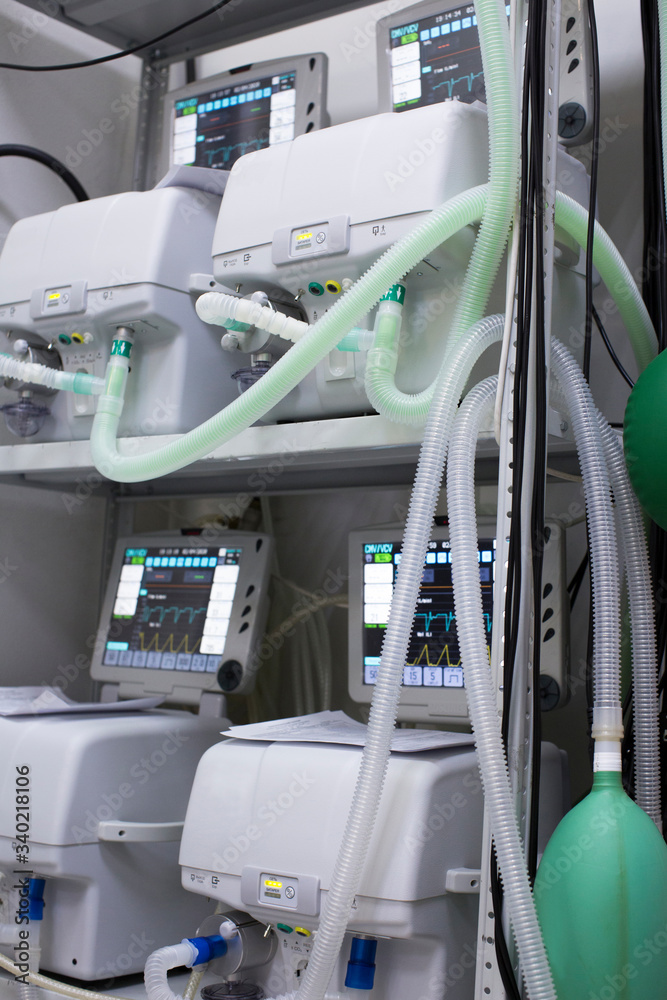 Apparatus for artificial lung ventilation. Rescue measures for severe ...