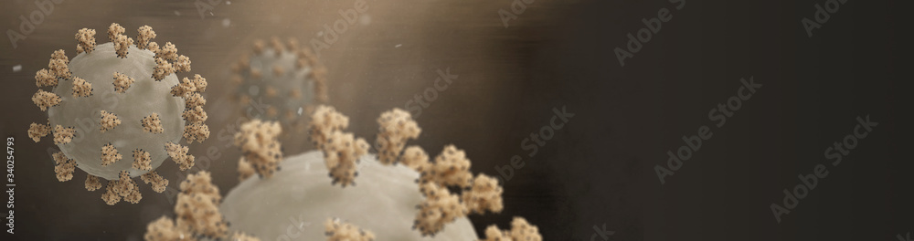 SARS-CoV-2 Virus Illustration based on actual structural biology data ...