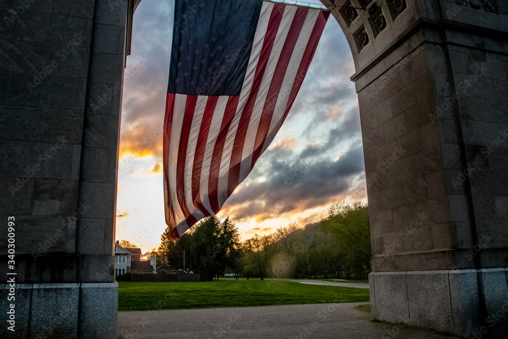 Goodmorning Flag Stock Photo | Adobe Stock