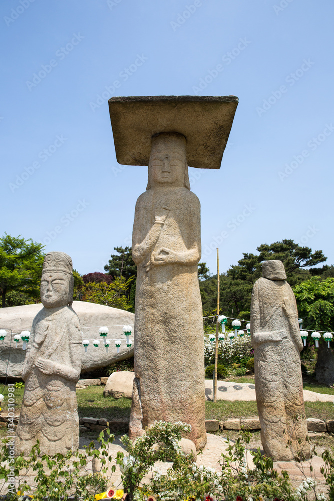 Anguksa Temple site in Dangjin-si, South Korea. Where there was a ...